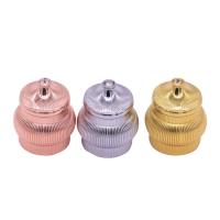 China Patented Irregular Crown Perfume Bottle Caps 24x36mm Zinc Alloy Custom Design OEM ODM for sale