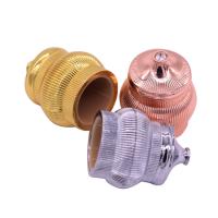 China Gold Zamak Perfume Cap for 15mm Neck Durable Magnetic Perfume Cap 24x36mm 41g for sale