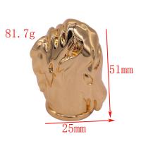 China Animal Horse Zinc Alloy Perfume Cap 25x51mm - Custom Zamac Metal Bottle Topper with Free Mold Over 5000pcs for sale