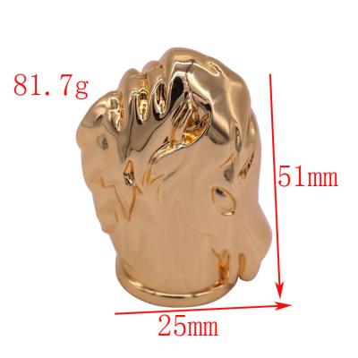 China Animal Horse Zinc Alloy Perfume Cap 25x51mm - Custom Zamac Metal Bottle Topper with Free Mold Over 5000pcs for sale