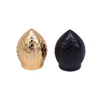 China 25mm Chrome Zinc Alloy Perfume Cap - 62g Weight, 25×40mm Size, Custom Colors Available for sale