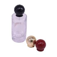 China Zinc Alloy Perfume Cap 25x37mm Custom Metal Bottle Lid for Luxury Perfume Packaging for sale