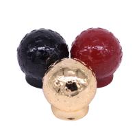 China Luxury Zinc Alloy Perfume Bottle Caps 25×37mm - Custom Colors, Ready Molds, ISO9001 Certified for sale