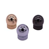 China Zinc Alloy Perfume Bottle Cap 24x34mm Magnetic Screw Closure ISO 9001 for sale