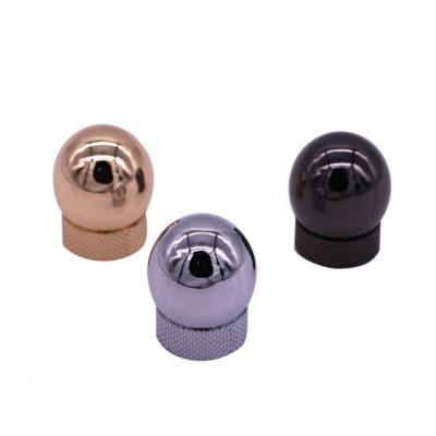 China Zinc Alloy Perfume Bottle Cap 24x34mm Magnetic Screw Closure ISO 9001 for sale