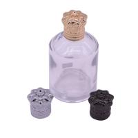 China Custom Zinc Alloy Perfume Bottle Caps 24mm x 30mm with Multiple Finishes and Logo Options for sale