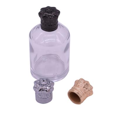 China Custom Zamak Perfume Cap 34mm x 30mm Zinc Alloy for Vintage Bottles for sale