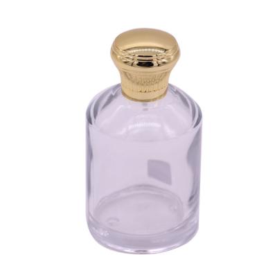 China Custom Zinc Alloy Perfume Cap 23x31mm for Empty Perfume Bottles Gold Finish for sale