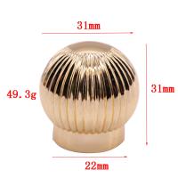 China Hanging Plating Custom Size Zinc Alloy Perfume Cover for sale