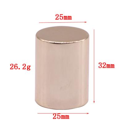 China 25*32mm Eco Friendly Customized Zamak Perfume Caps for sale