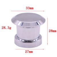 China 33*28mm Lightweight Magnetic Zamac Perfume Cap for sale