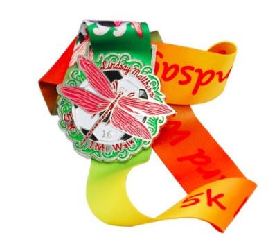China Custom Die Cast Racing Awards Medals with Embossed Logo - Round Antique Finish for 5K to Marathon Events for sale
