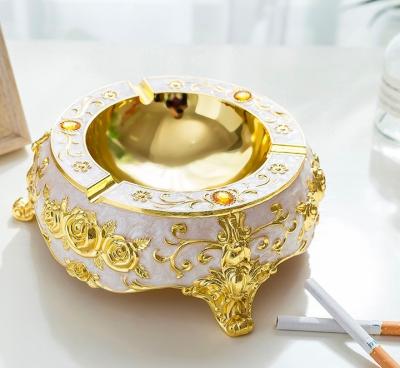 China Custom OEM 3mm Zamak Zinc Alloy Die Casting Ashtray - 15-25 Day Production - Double Plating Options for sale