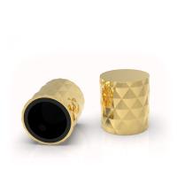 China Die Casting Screw Cap 18mm Zamak Perfume Caps Child Proof for sale
