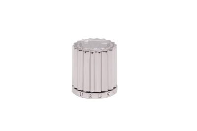 China Zinc Alloy Zamak Non Spill Perfume Cap 27x30x26mm Custom Size for Spray Bottle for sale