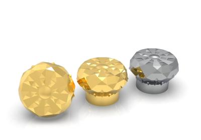 China Custom Zinc Alloy Perfume Cap 15mm for Wine Bottles Gold Black Round for sale