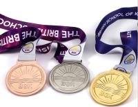 China Custom Zinc Alloy Sport Medals - Die Cast/Struck Manufacturing with 28×25×43cm Carton Packaging for sale