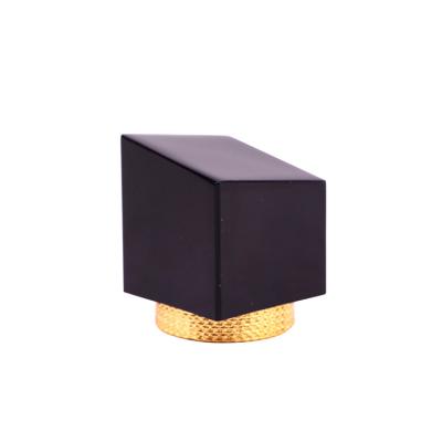 China 30x37mm Zinc Alloy Perfume Bottle Cap with 15mm FEA - Custom Metal Lids for Luxury Packaging for sale