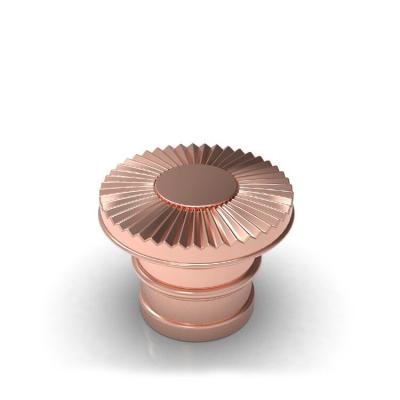 China Round Cylindrical Zinc Alloy Perfume Bottle Cap for 15mm Neck Custom Size for sale