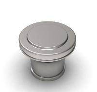 China Shape Customized 15mm Bottle Neck Electroplate Zamac Perfume Cap for sale