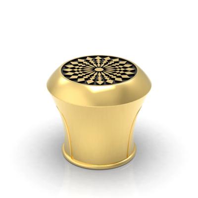 China SGS Non Spill Die Casting FEA 15 Zamak Perfume Caps for sale