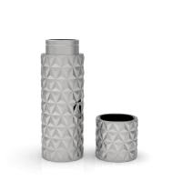 China OEM 10ml Portable Perfume Holder with Zinc Alloy Perfume Cover in Silver Gold Rose Gold for sale