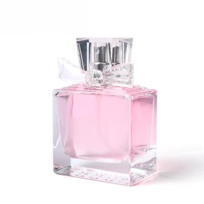 China Custom Frosted Glass Perfume Bottle 15ml 30ml 50ml 100ml with Crimp Pump Closure for sale