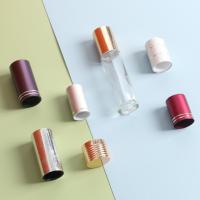 China Custom Aluminum Screw Caps 18/400 to 28/410 Capacity with Rose Gold Silver Pink Matte Finishes and ISO9001 GMP Certification for sale