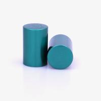 China Custom 23x32mm Metal Stretch Perfume Cap for Cosmetic Tubes - Screw Closure with 10000pcs MOQ for sale