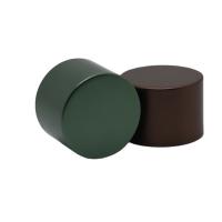 China Frosted Spray Big Round Plastic Perfume Cap ABS Flip Top Type - 5000pcs MOQ Custom Colors for sale