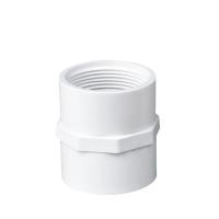China White Color PVC Pipe Fittings for Bathroom and Moulding Customization for sale