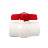 China STANDARD Thickness 2 Inch Plastic Double True Union PVC Ball Valves with ABS Handle for sale