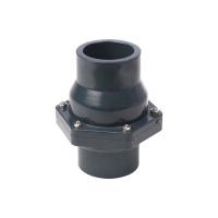 China STANDARD Thickness 2 Inch Plastic Double True Union PVC Ball Valves with ABS Handle for sale