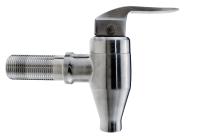 China Stainless Steel Valve Core Modern Drink Dispenser Spigot for Single Hole Deck Mounted for sale