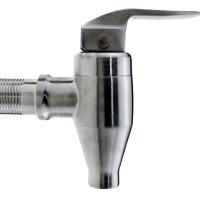 China Stainless Steel Valve Core Modern Drink Dispenser Spigot for Single Hole Deck Mounted for sale