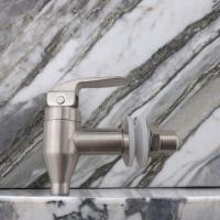 China Stainless Steel Valve Core Modern Drink Dispenser Spigot for Single Hole Deck Mounted for sale