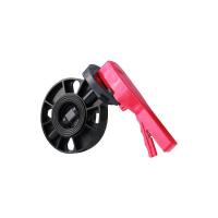 China ABS Handle UPVC Wafer Type Butterfly Valve for OEM and Industrial Applications for sale