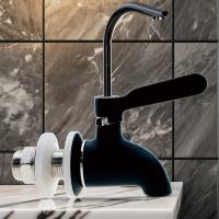 China Polish Finish Modern Stainless Steel Single-Handle Faucet for Homebrew and Outdoor Bar for sale