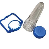 China 5 Gallon PET Preform 55mm Neck in Blue Color 100% Material for PET Bottle Production for sale