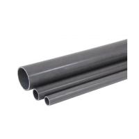 China Standard Thickness 1 Inch PVC Garden Pipe Furniture Grade Plastic Tube Water Rain Pipe for sale