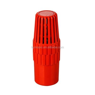 China 6-Inch PVC Foot Valve Red Ball Valve for Industry Leaders Manufactured by Leaders for sale
