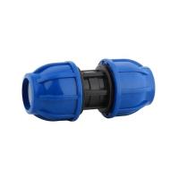 China Blue PP Compression Fitting for Water Supply and Agriculture Irrigation STANDARD Length for sale