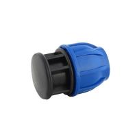 China Blue PP Compression Fitting for Water Supply and Agriculture Irrigation STANDARD Length for sale
