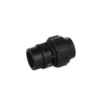 China 20-110MM BSPT Thread HDPE 1.1/2 Inch PP Compression Fitting for Agriculture Irrigation for sale