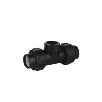 China STANDARD Length PP Compression Type Pipe Fittings Durable and Long-Lasting for sale