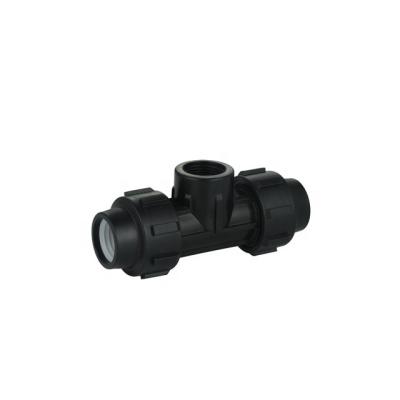 China STANDARD Length PP Compression Type Pipe Fittings Durable and Long-Lasting for sale