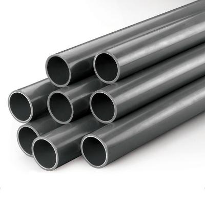 China Standard Thickness Round PVC Pipe DIN 8062 Manufactured for Water Well by Wholesaler for sale