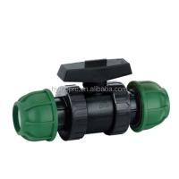 China 20-110MM OEM Supported Manufactured PP Compression Fitting Tee PN16 for Water Supply for sale