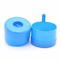 China 5 Gallon 20 Liter Preform PET Plastic Bottle Caps with Dark Blue Design and High Volume for sale