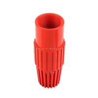 China Industrial UPVC Water Pump Foot Valve with Foot Pedal Handle in White Grey for sale